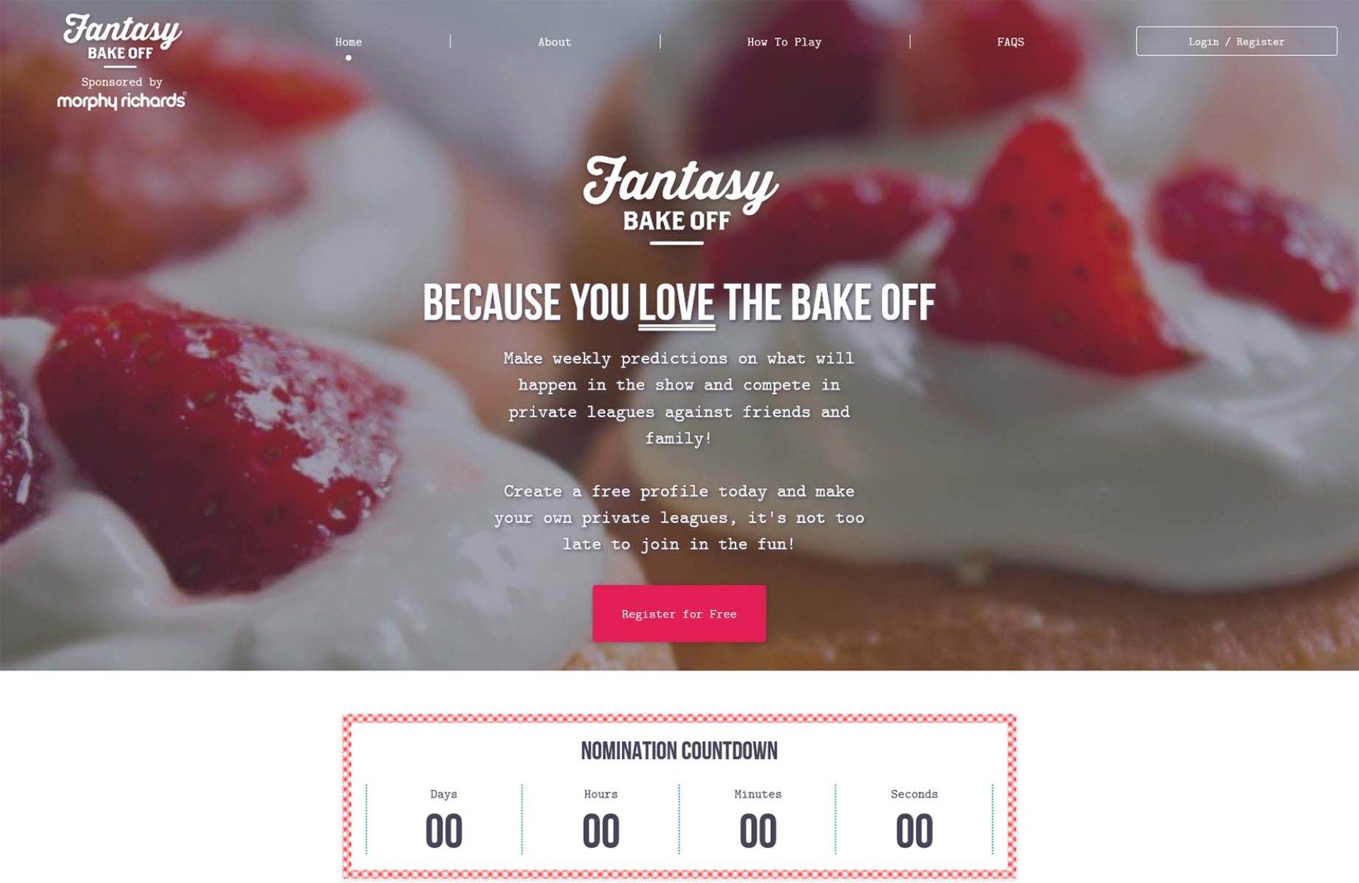 Fantasy Bake Off - AmberCouch